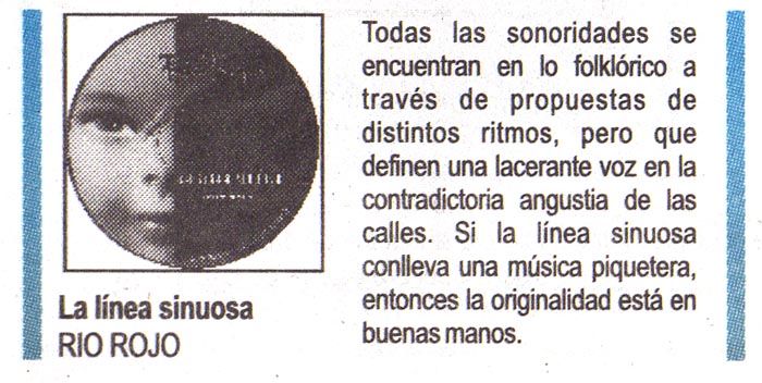 Comentario sobre «La Línea Sinuosa» en Folkloreadas. - Vía Socialista - RyR